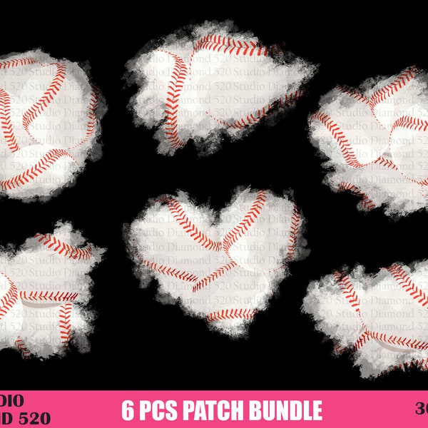 Baseball Patch Clipart - Etsy