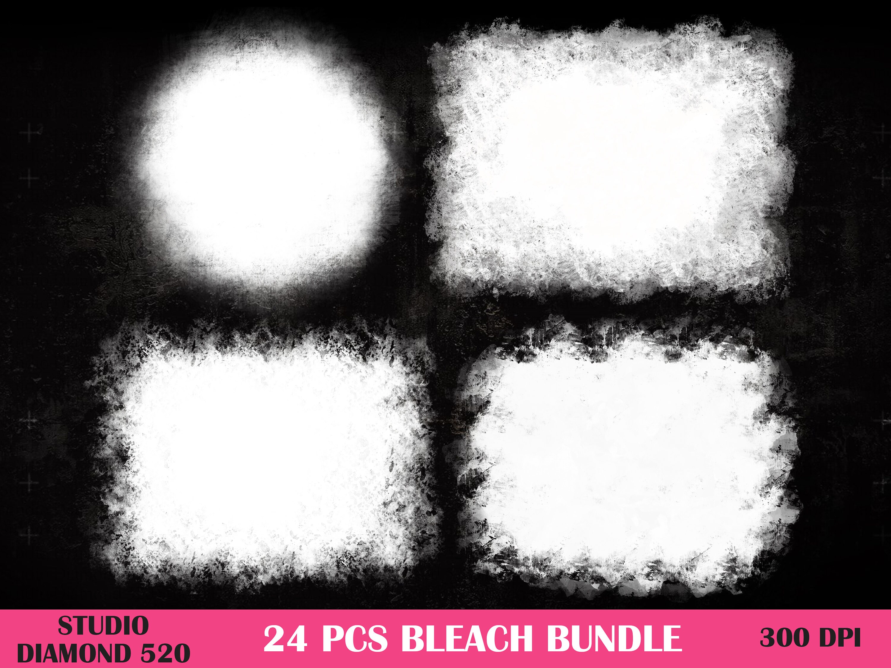 Bleach Effect PNG Bundle Bleach Splash Effect Png Bleached - Etsy