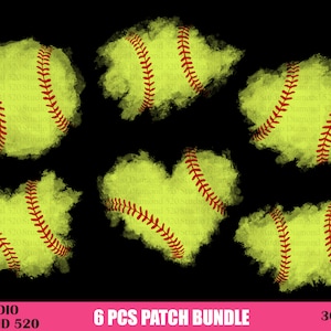 Softball Patch Bundle Png, Softball Patches Png, Distressed Sport Patches Png, Sports Splash Png ...