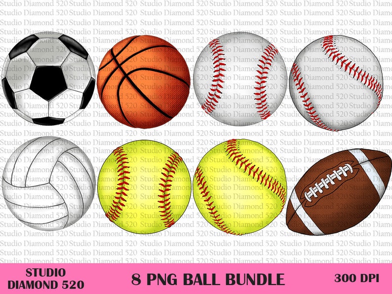 Balls Png, Ball Bundle Png, Volleyball Ball Png, Football Ball Png ...