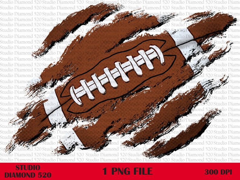 American Football Claw Mark Distressed Patch Png Sport Ripped - Etsy