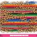 Western Leopard Serape Background Png, Cheetah Serape Distressed ...