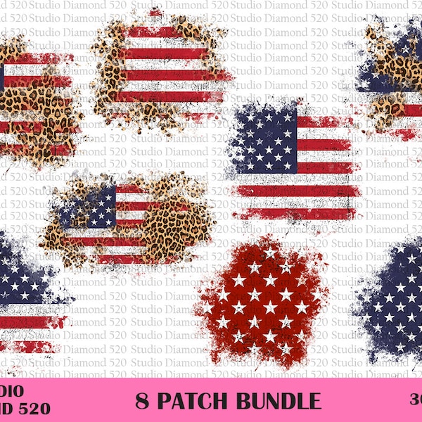 American Flag Patches - Etsy