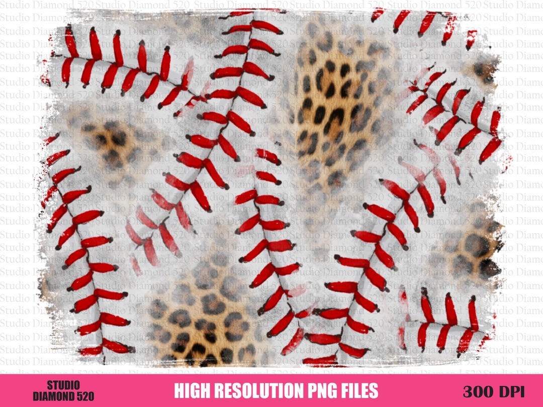 Baseball Leopard Background Png, Sport Cheetah Distressed Background ...