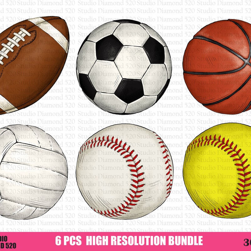 Sports Balls Birthday Svg - Etsy