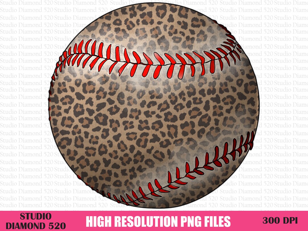 Leopard Baseball Ball Png, Western Sports Ball Png, Baseball ...
