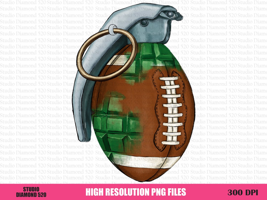 American Football Hand Bomb Png, Bomb Sports Team Png, Football Ball ...