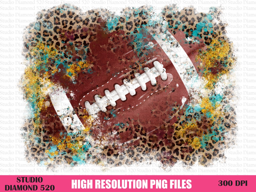 American Football Leopard Background Png, Turquoise Glitter Splash ...