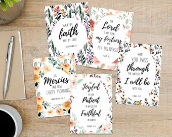 Printable Scripture Greeting Cards, Greeting Cards, Christian Bible ...