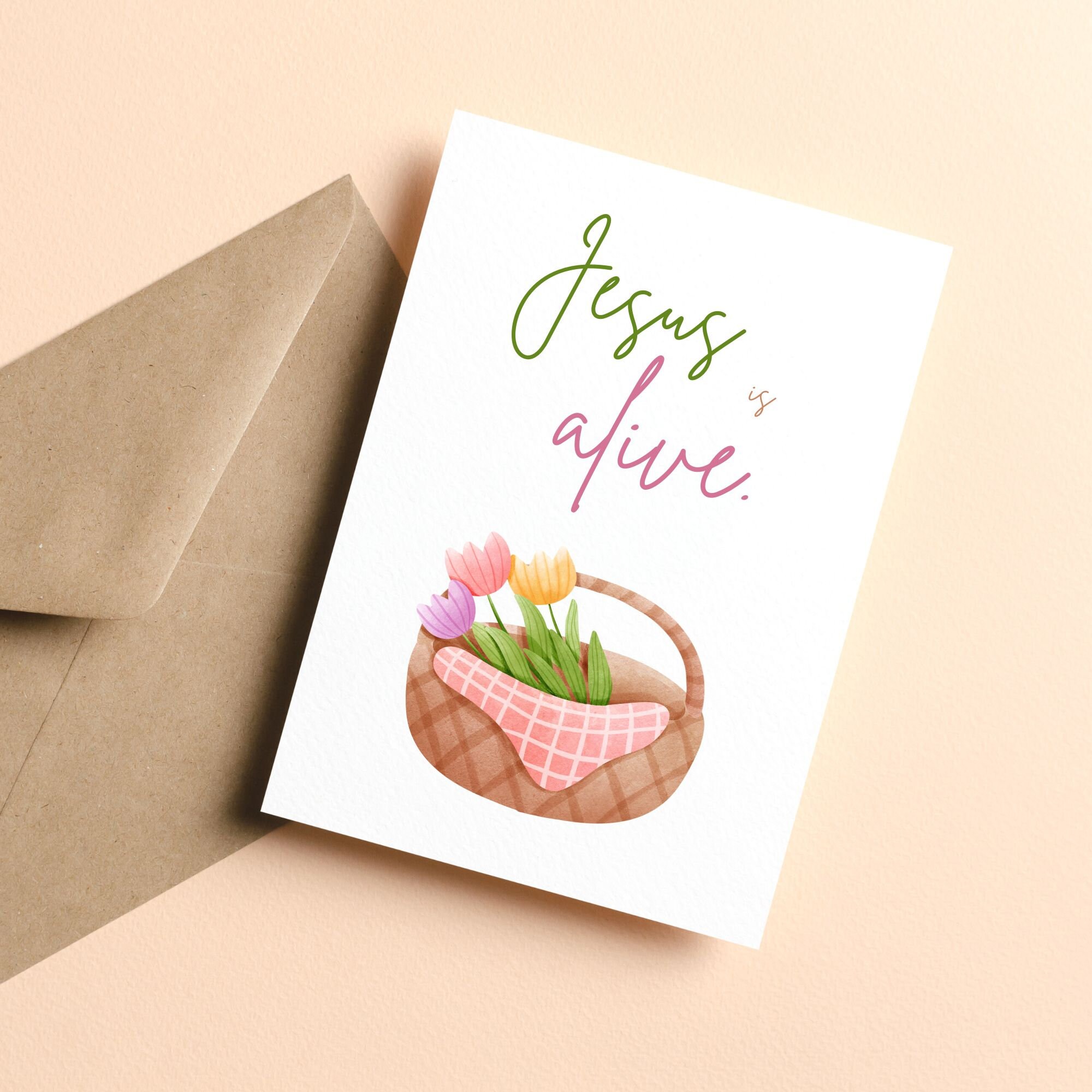 Set of 4 Scripture Easter Cards, Printable Cards, Christian Easter ...