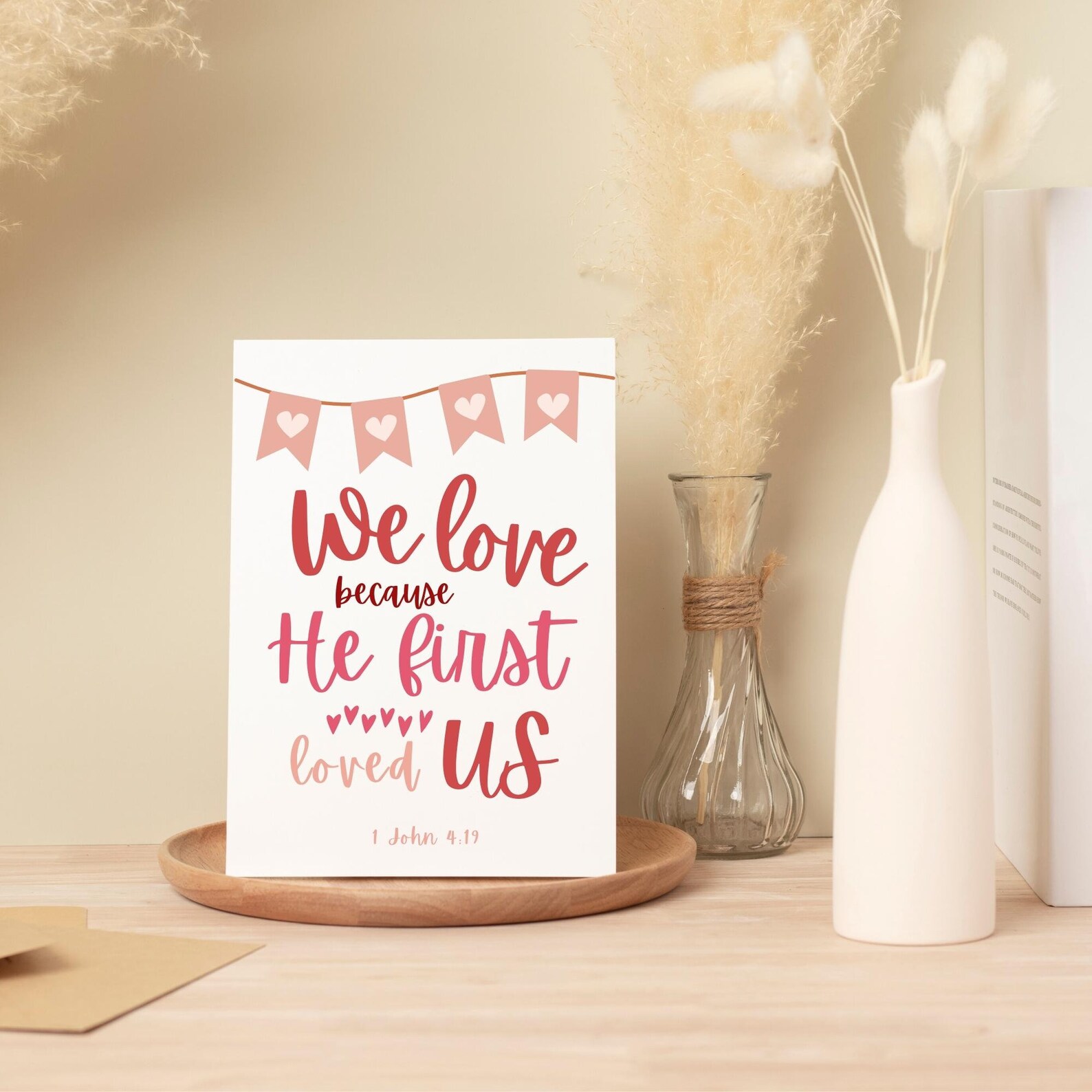 Scripture Valentine Cards Printable Valentine Cards - Etsy