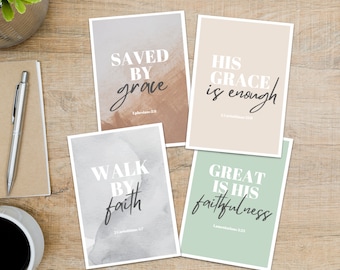 Printable Scripture Greeting Cards, Greeting Cards, Christian Bible ...