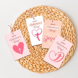 Bible Verse Valentine's Day Gift Tags, Printable Scripture Gift Tags ...