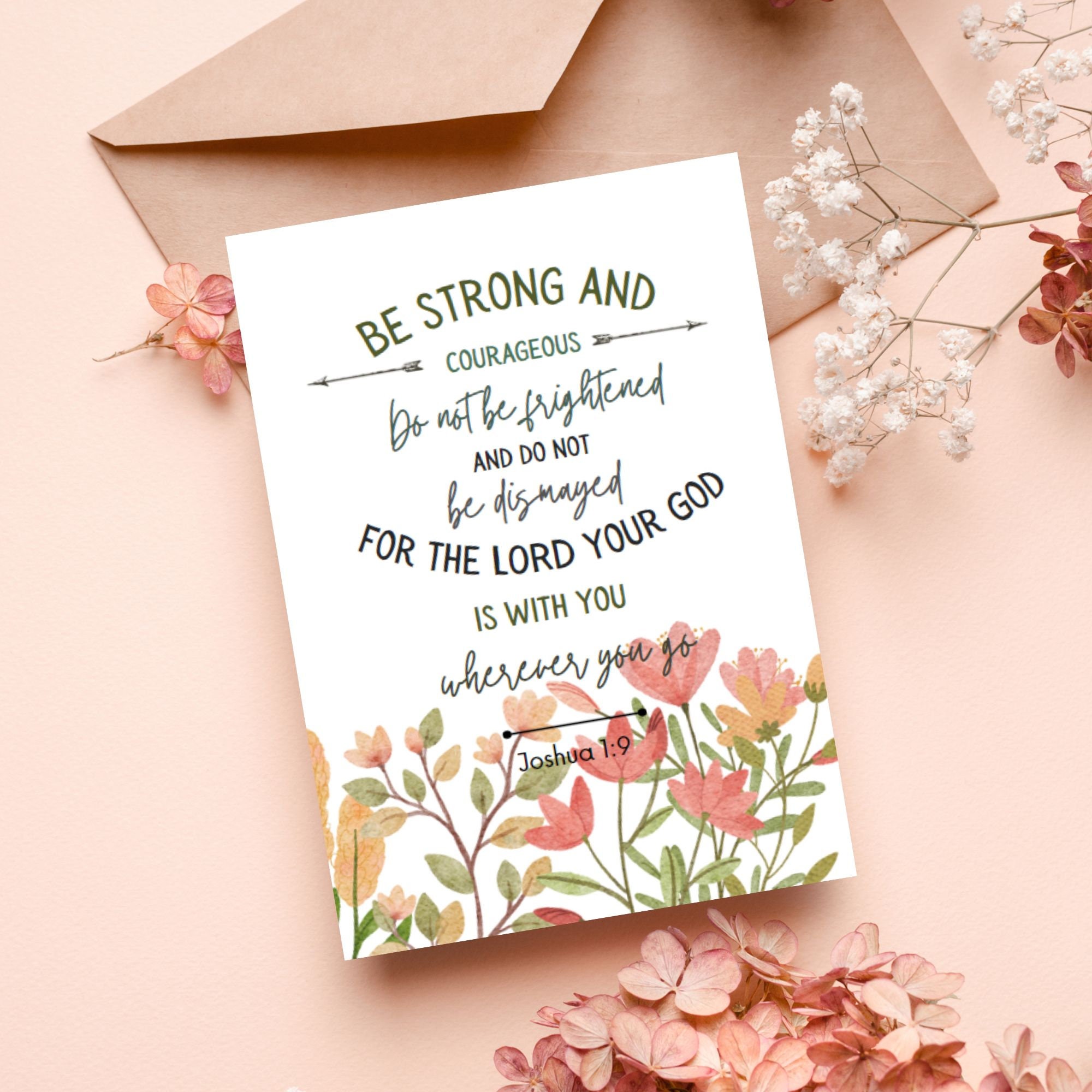 Printable Scripture Greeting Cards: Christian Bible Verse (digital ...
