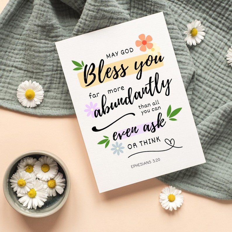 Printable Scripture Greeting Cards Greeting Cards Christian - Etsy