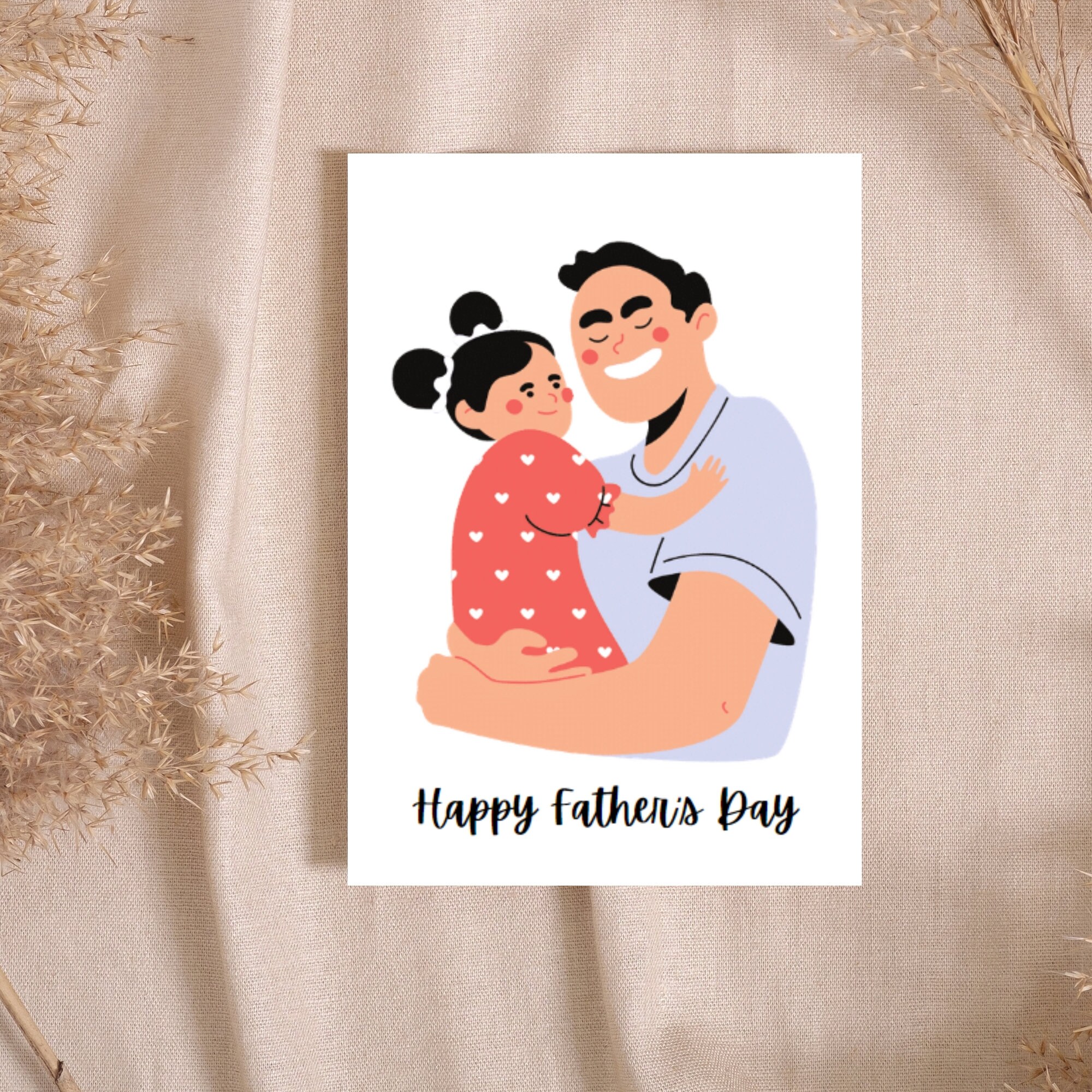 Printable Father's Day Card, Folded Funny Fathers Day Card for Dad ...