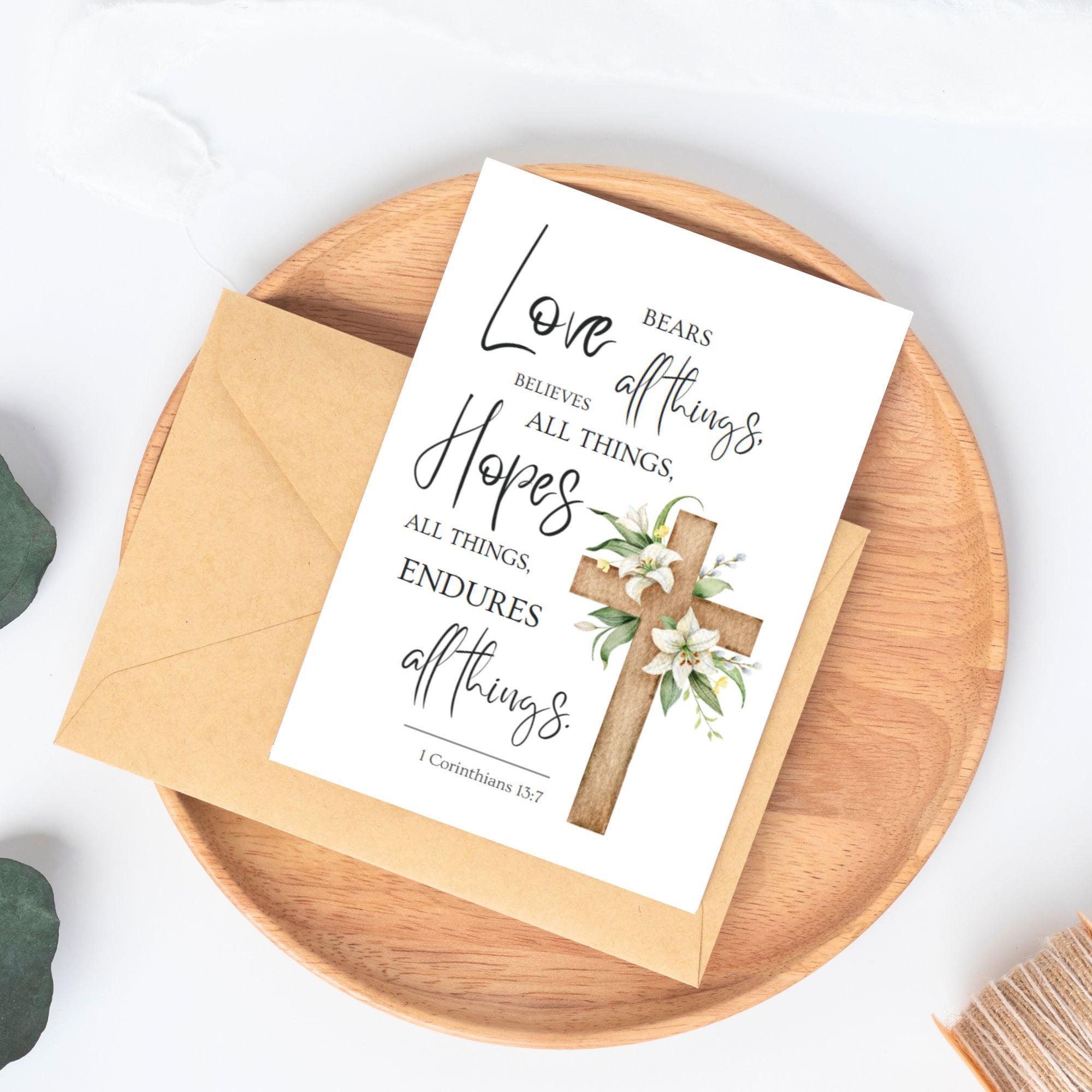 Printable Christian Wedding Card, Scripture Wedding Congratulations Day Card, Christian Bible ...