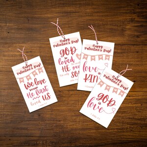 Scripture Valentine's Day Gift Tags, Printable Bible Verse Gift Tags ...