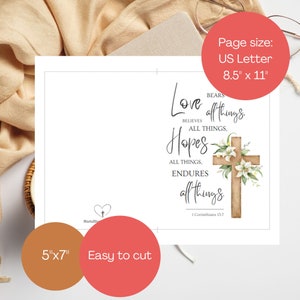 Christian Wedding Card: Scripture Congratulations (PDF Download) - Etsy