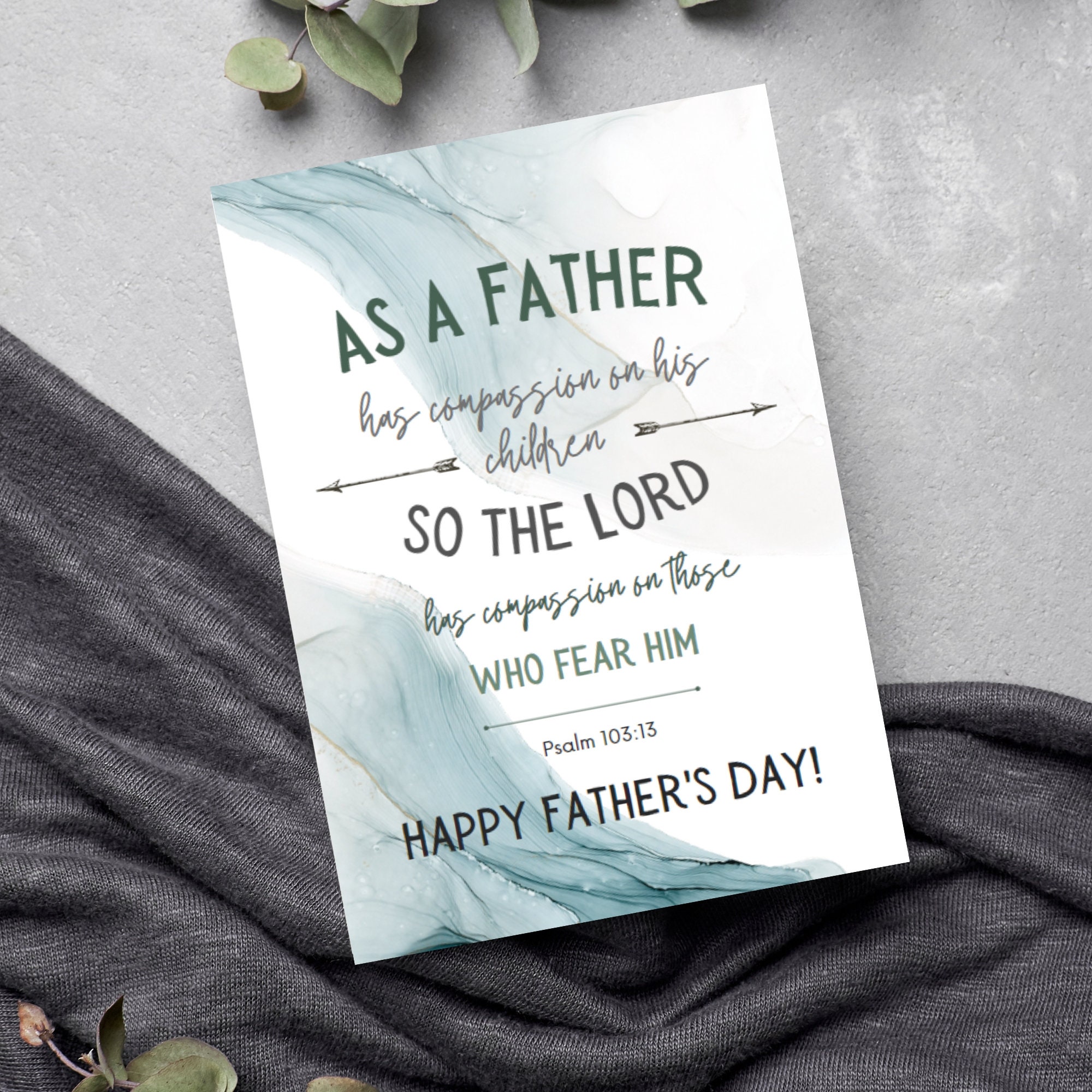 Scripture Father's Day Cards, Printable Father's Day Cards, Christian ...