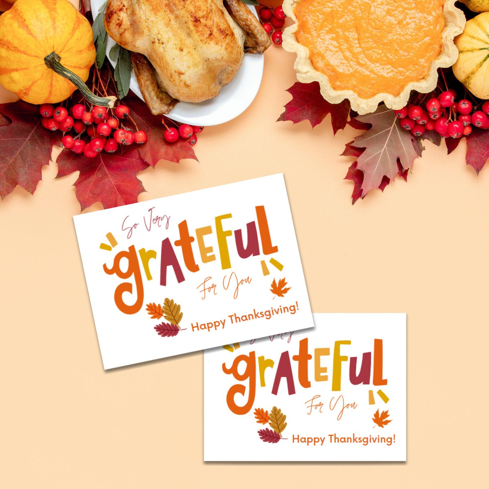 Thanksgiving Printable Scripture Cards, Greeting Grateful for You Cards ...