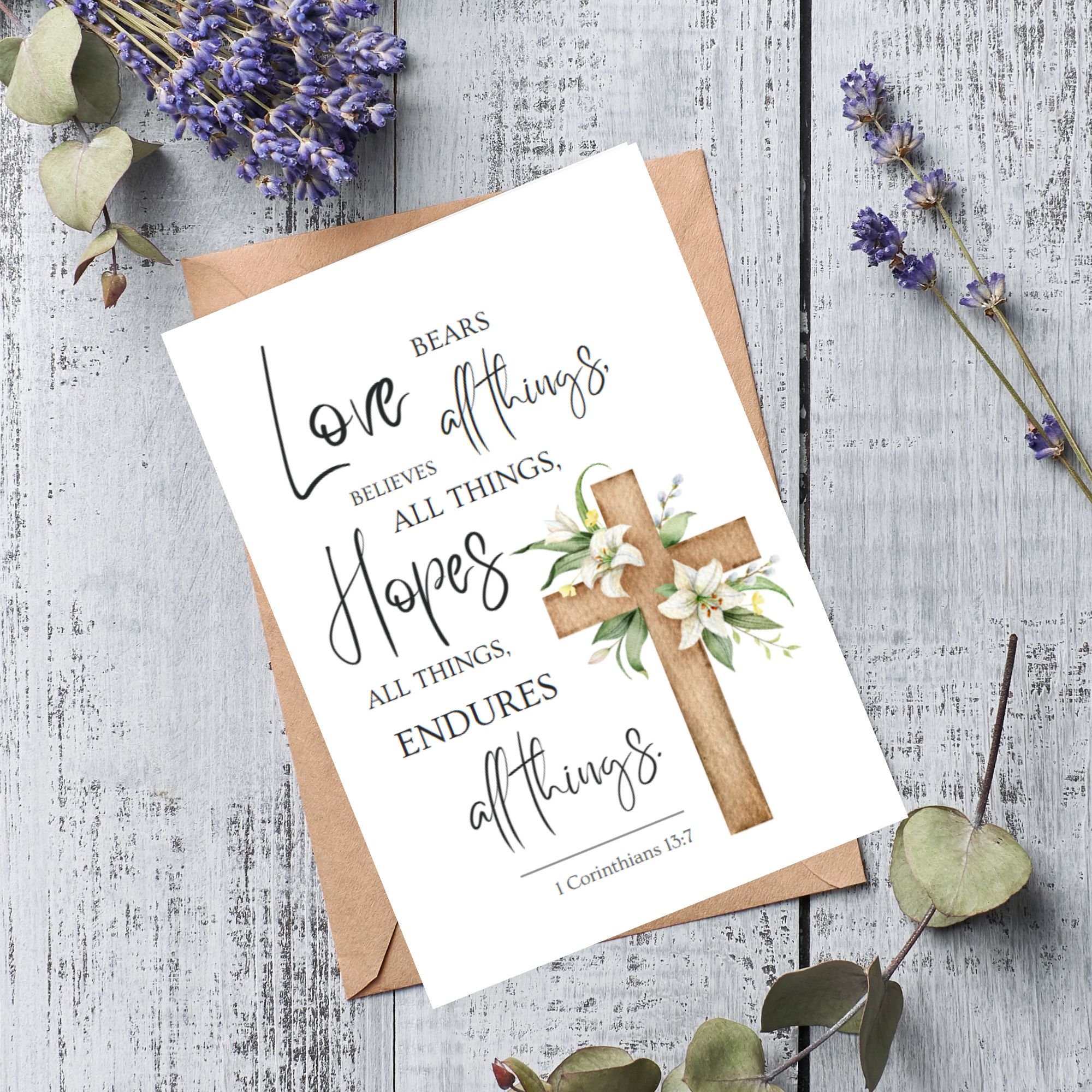 Printable Christian Wedding Card, Scripture Wedding Congratulations Day Card, Christian Bible ...