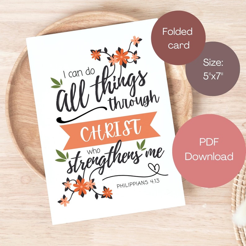 Printable Scripture Greeting Cards Greeting Cards Christian - Etsy
