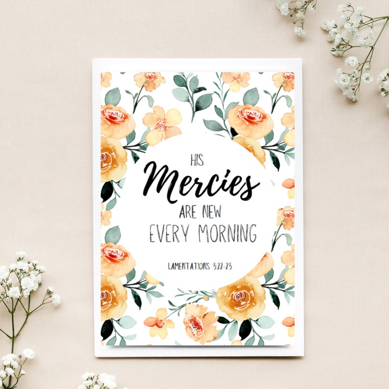 Printable Scripture Greeting Cards Set of 5 Greeting Cards - Etsy