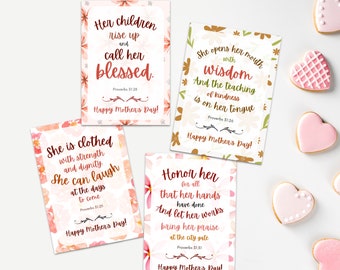 Scripture Mothers Day Cards, Printable Mother's Day Cards, Christian ...