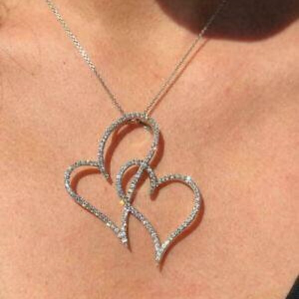 Heart Necklace - Etsy