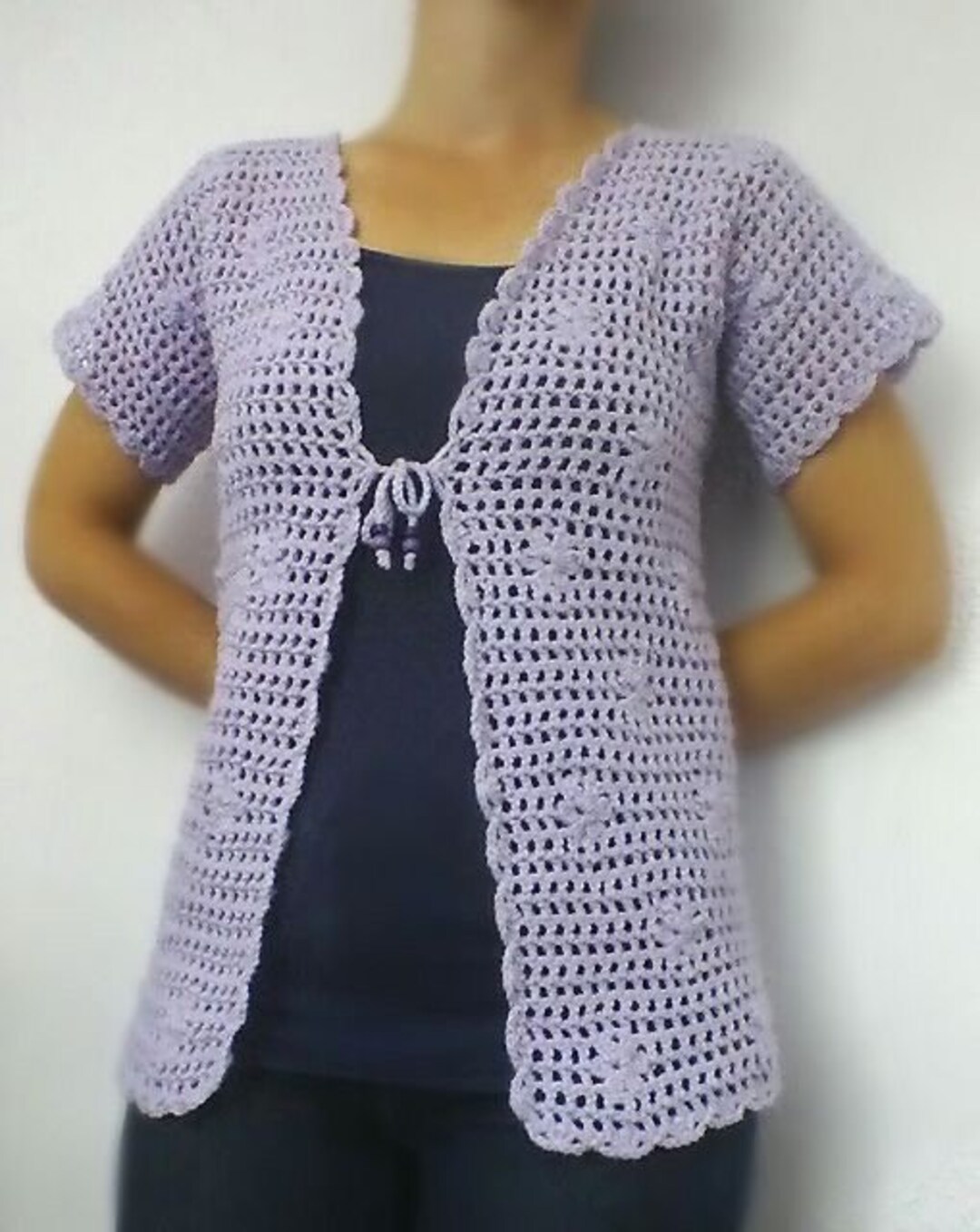 Crochet Pattern Vest, Summer Vest Crochet, Women Lad Vest Crochet ...