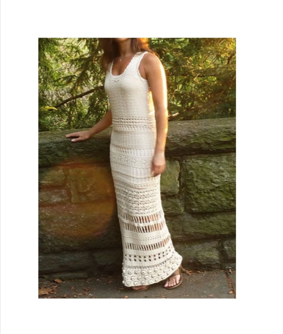Dress Crochet Pattern Pdf, Long Dress Crochet, Wedding Dress Crochet ...