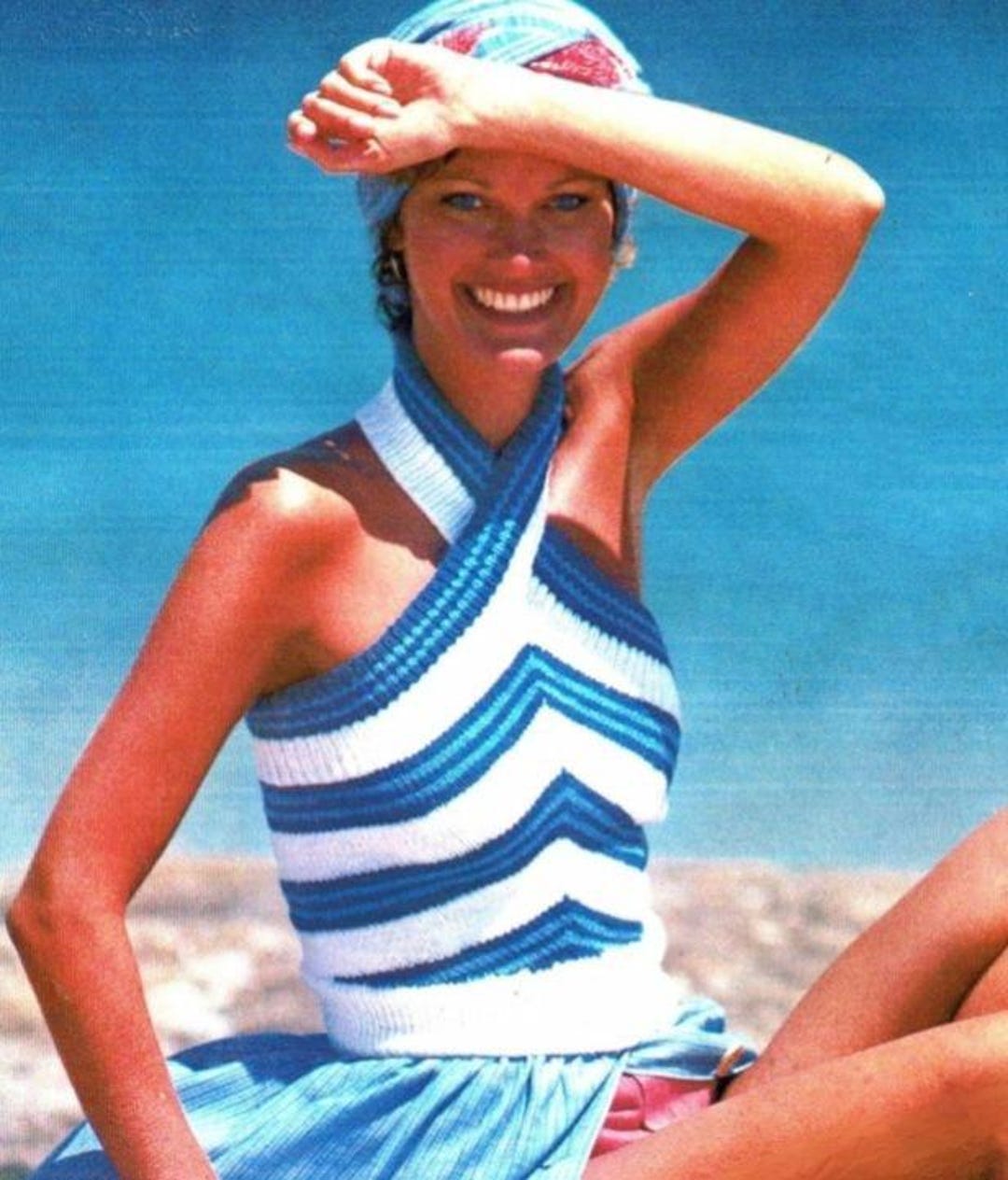 Top Knitting Pattern, Beach Knitting Top, Summer Knitting Top Pdf - Etsy