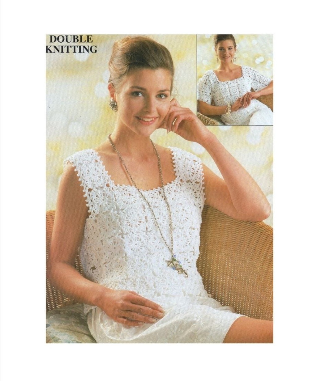 Top Crochet Pattern, Motif Top Crochet Pattern, Summer Top Pdf Instant ...