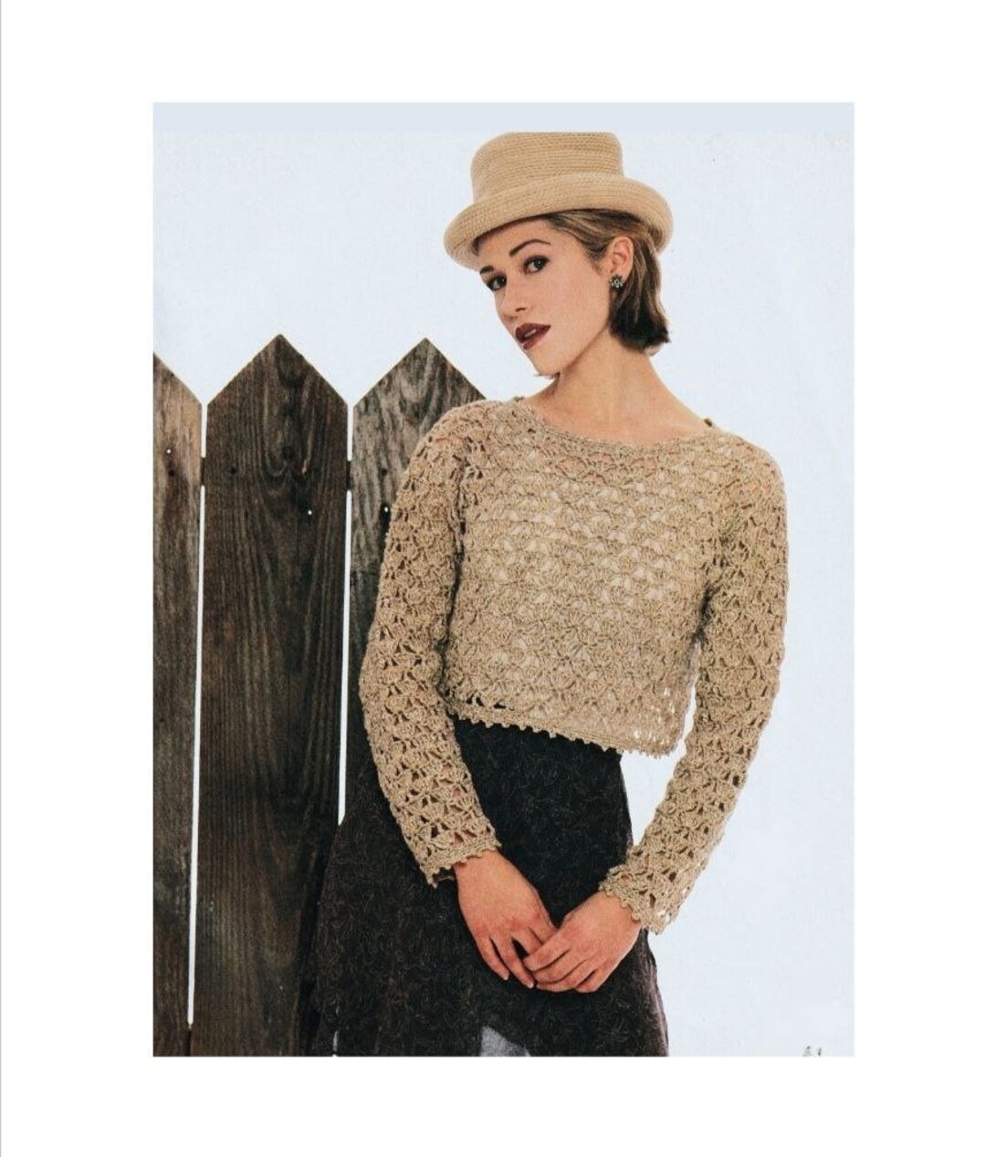 Crochet Top Shell , Top Crochet Pattern Pdf, Lace Top Crochet Pdf - Etsy