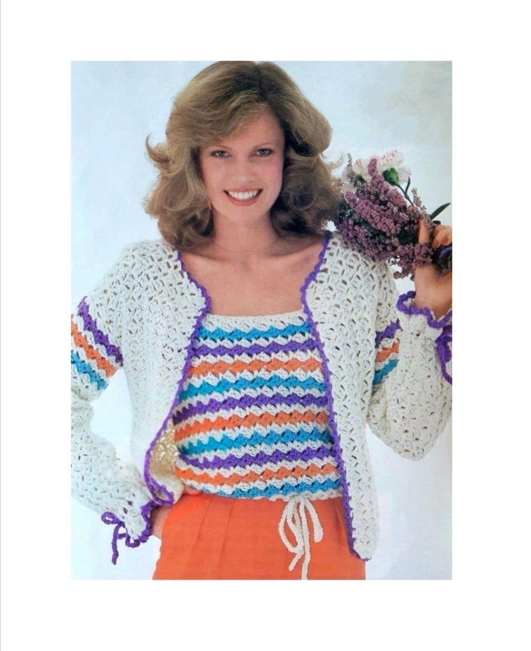 Cardigan Crochet, Top Crochet Pattern , Camisole Crochet Pattern Pdf ...