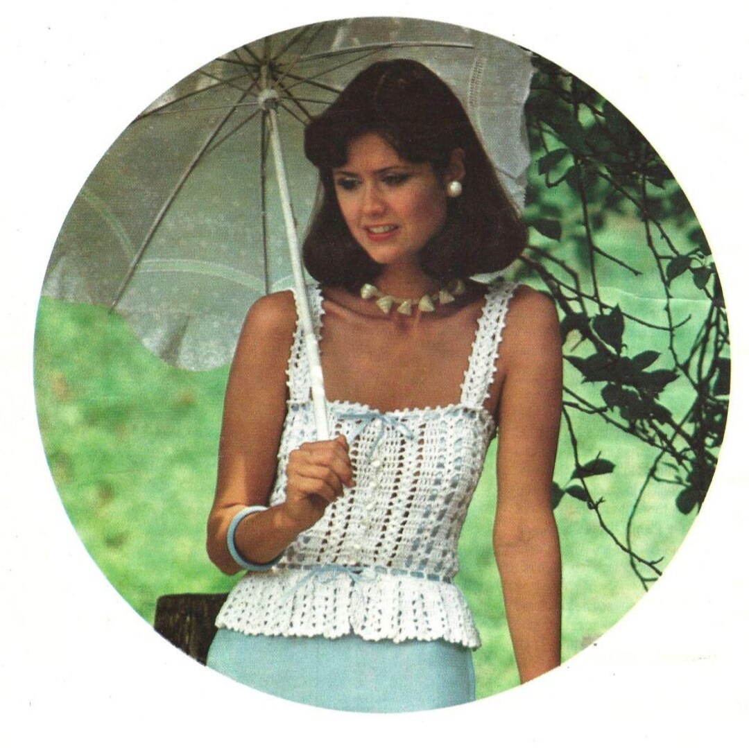 Camisole Crochet Pattern, Top Easy Crochet, Summer Top Camisole Women ...