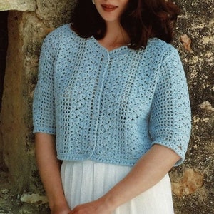 Cardigan Crochet, Crochet Pattern Cardigan , Lace Crochet Cardigan PDF ...