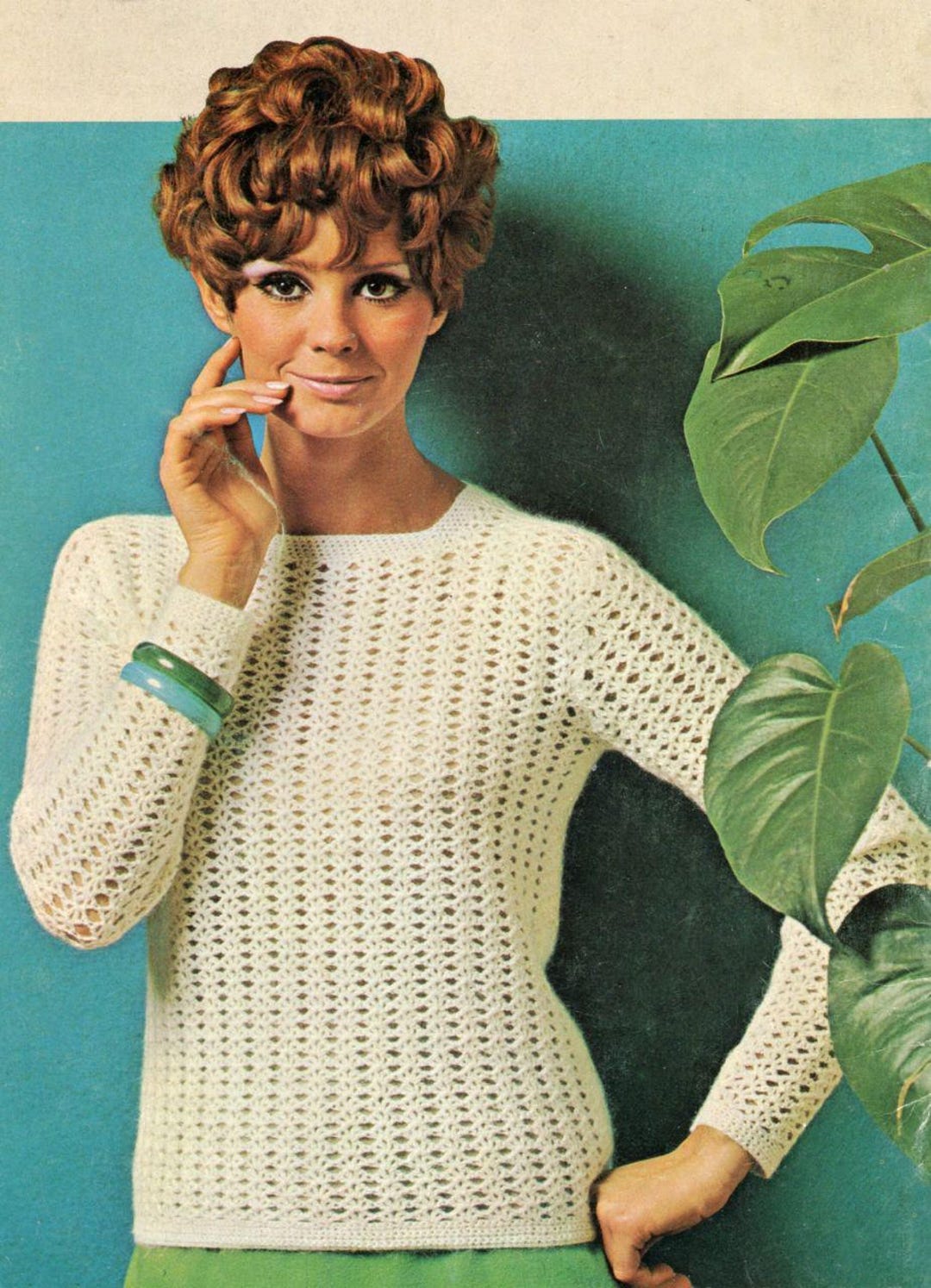 Sweater Crochet Pattern, Summer Sweater Pattern, Lace Sweater Pdf ...