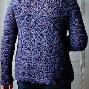 Crochet Cardigan Pattern, Shell Cardigan Crochet, Summer Cardigan ...