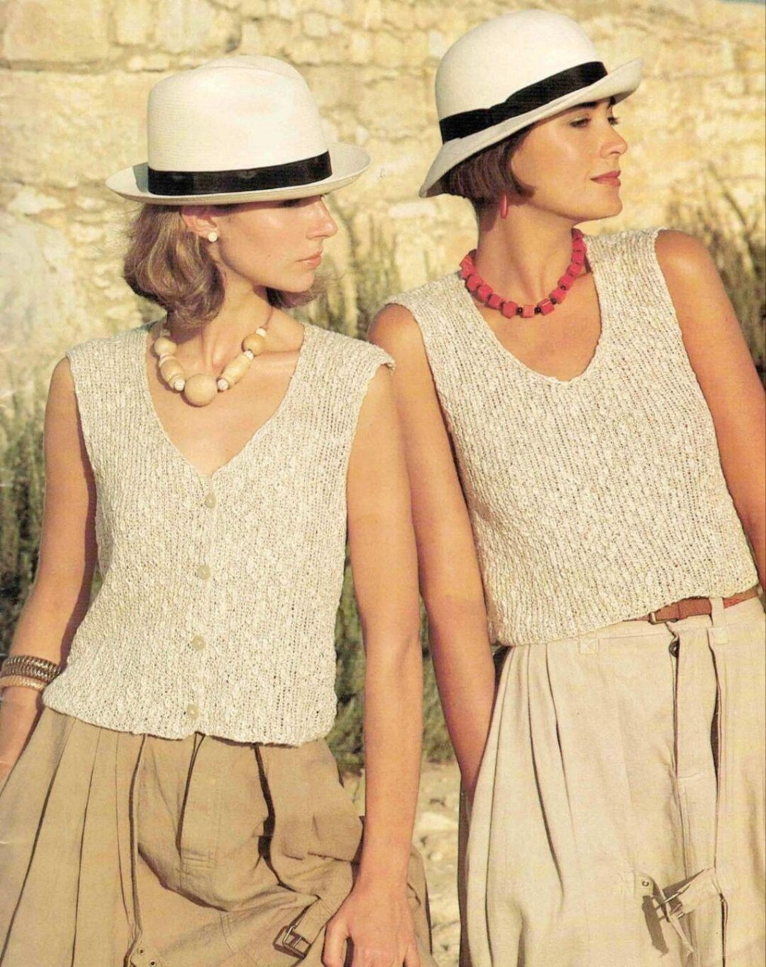 Top Sleeveless Knitting Pattern ,lace Easy Top Knitting Women Summer ...