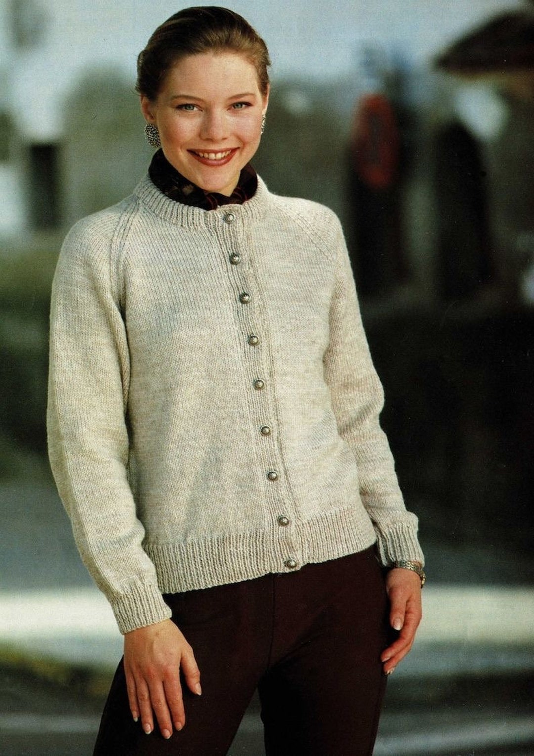 Cardigan Pattern, Knitting Cardigan, Classic Women Cardigan PDF - Etsy ...