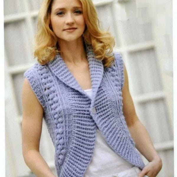 Vest Shrug - Etsy