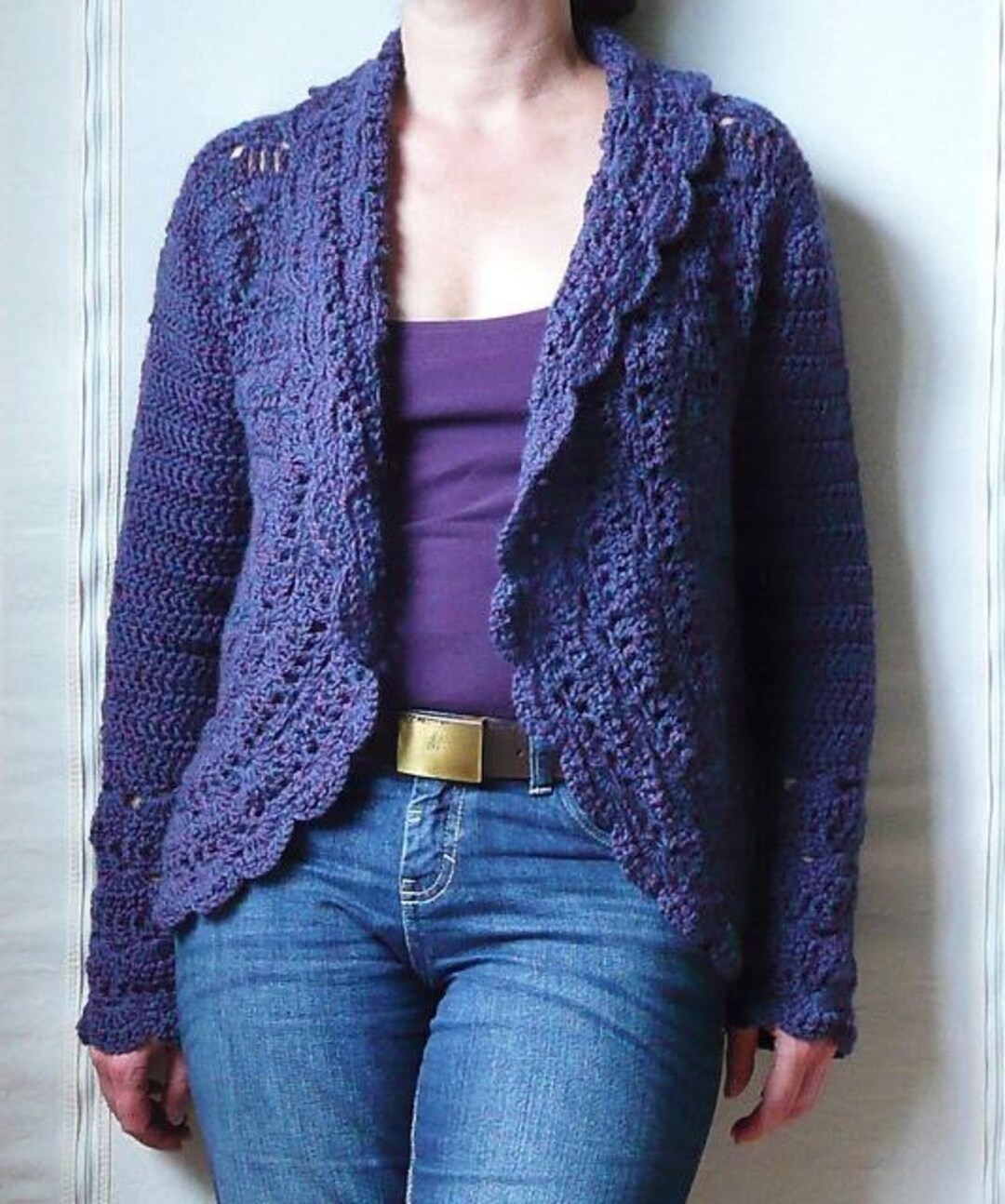 Crochet Cardigan Pattern, Shell Cardigan Crochet, Summer Cardigan ...