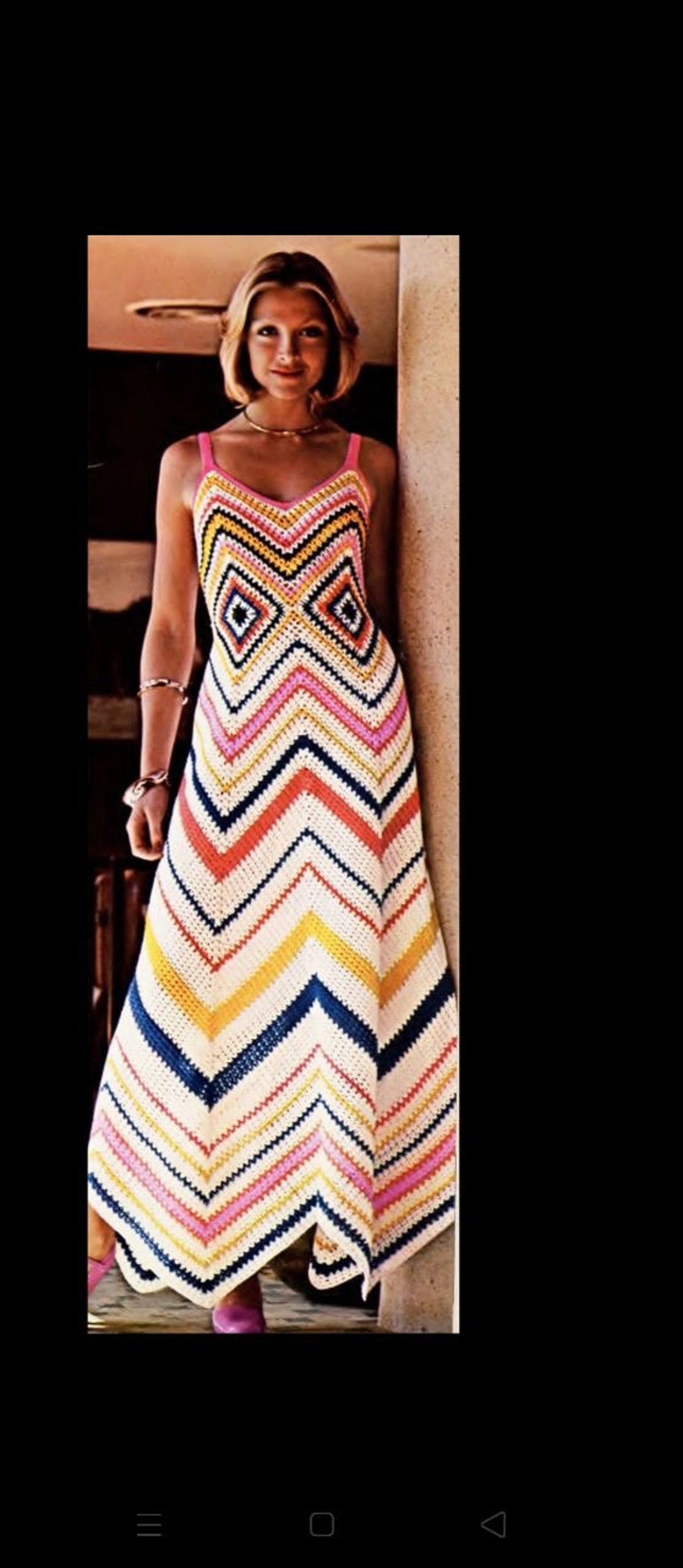 Dress Crochet Pattern Long Dress Crochet Easy Dress Pattern - Etsy