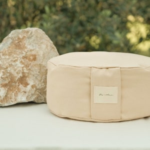 Cotton Meditation Cushion Cover With Zipper, Floor Cushion Cover Set ...