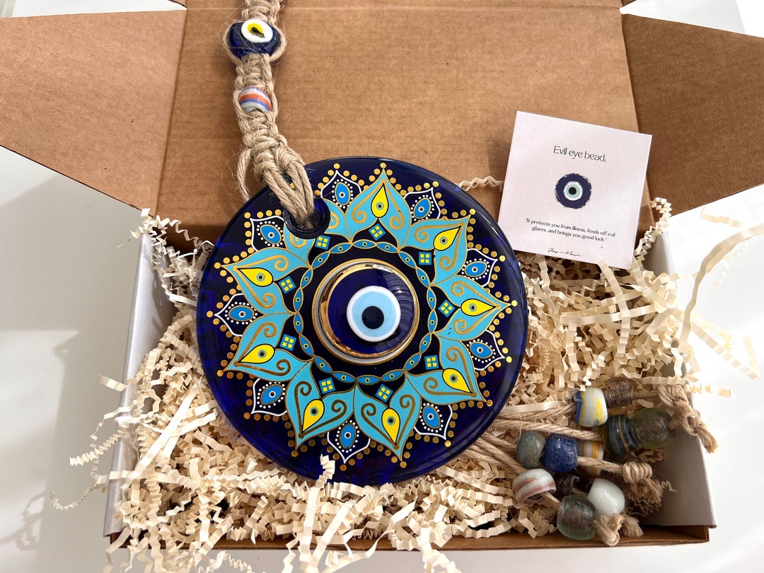 Evil Eye Wall Hanging, Home Protection, Protection Charm, New Home Gift ...
