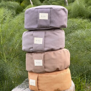 Cotton Meditation Cushion Cover With Zipper, Floor Cushion Cover Set ...