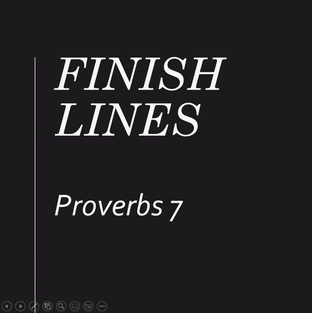 Easy Powerpoint Based Game for Senior Activity Programs - Finish Lines : Proverbs 7 - Etsy