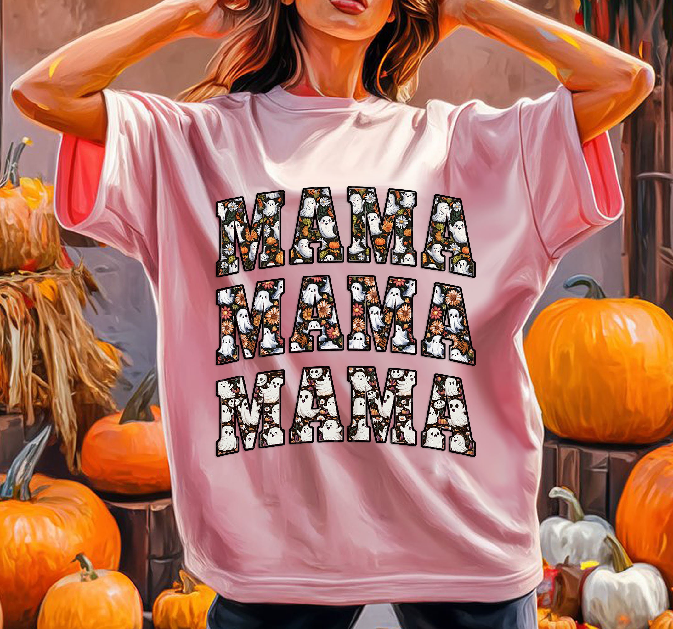 Ghost Halloween PNG, Spooky Ghost PNG, Mama Ghost PNG - Etsy